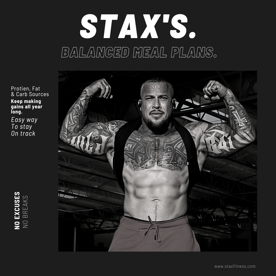 STAX'S Balanced Meal Plans – Stax Army